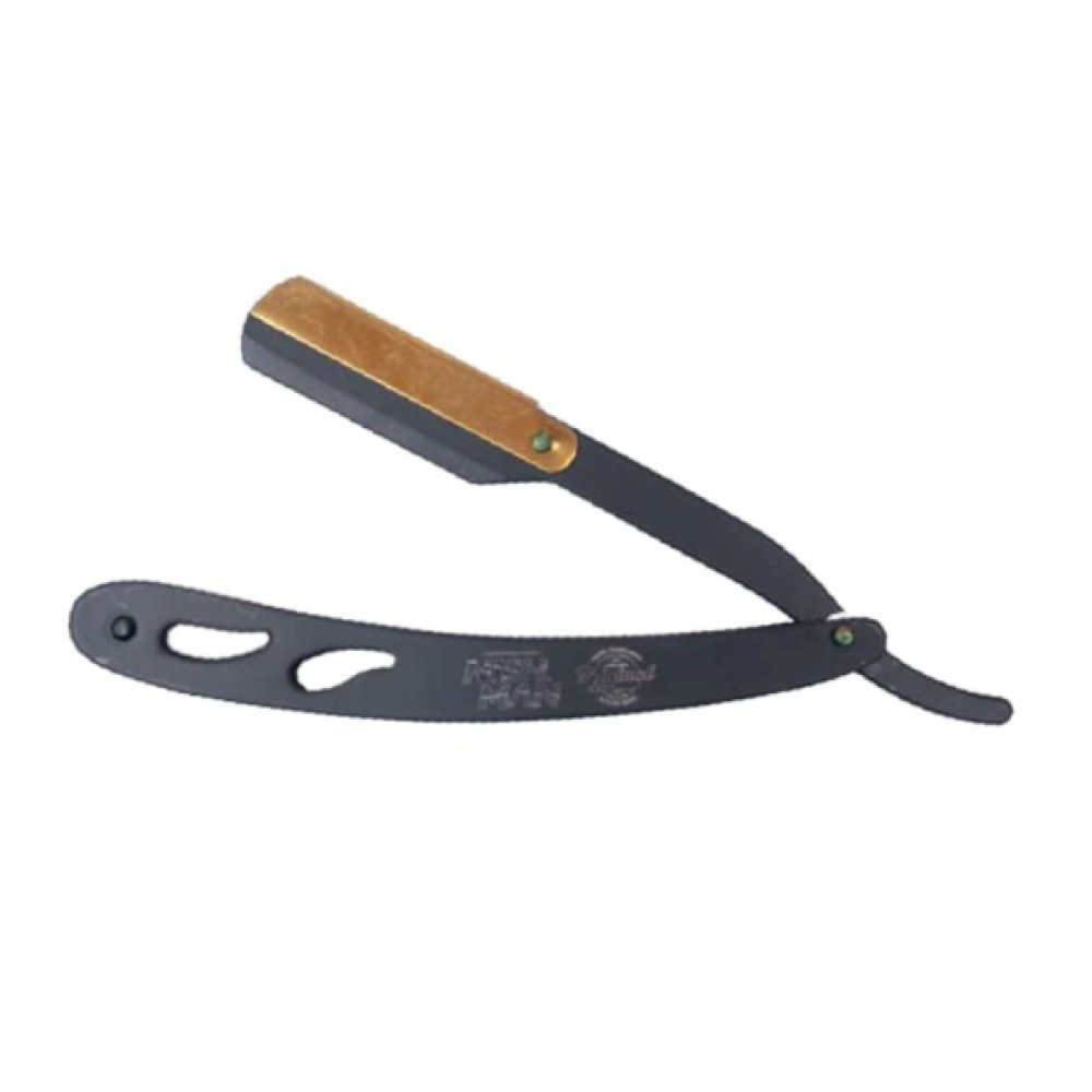 ᐉ Небезпечна бритва Nishman Metal Barber Razor Black & Gold від Стаса ...