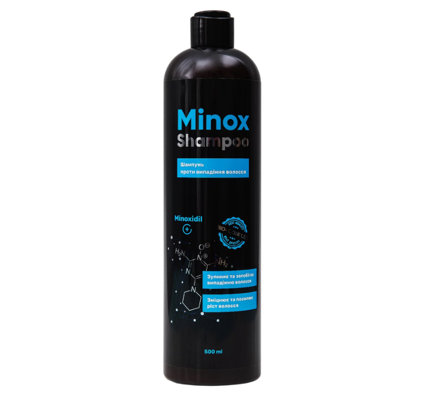 ᐉ Шампунь з Minoxidil MINOX SHAMPOO BIG для росту та проти випадіння волосся 500мл від Стаса Бороди