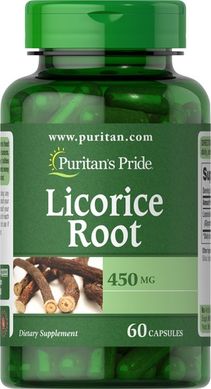 ᐉ Солодка корінь Puritan's Pride Licorice Root 450 mg 60 капсул від Стаса Бороди