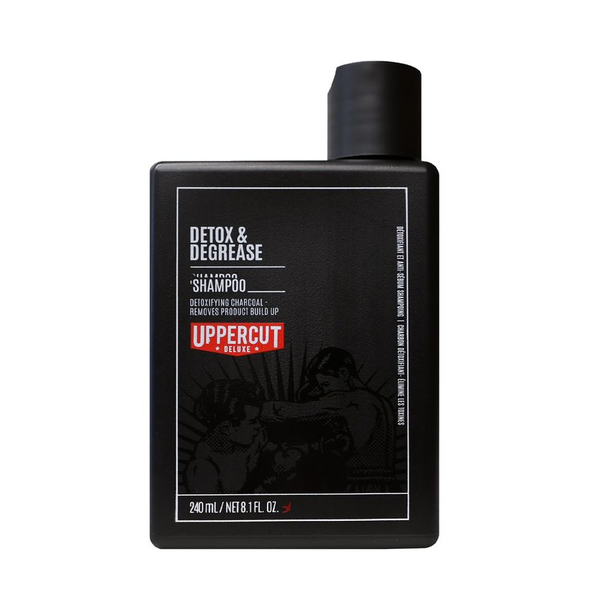 ᐉ Шампунь глибокого очищення Uppercut Deluxe Detox and Degrease Shampoo (240ml) від Стаса Бороди