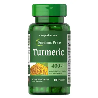 ᐉ Puritan's Pride Turmeric 400 mg 100 капс від Стаса Бороди